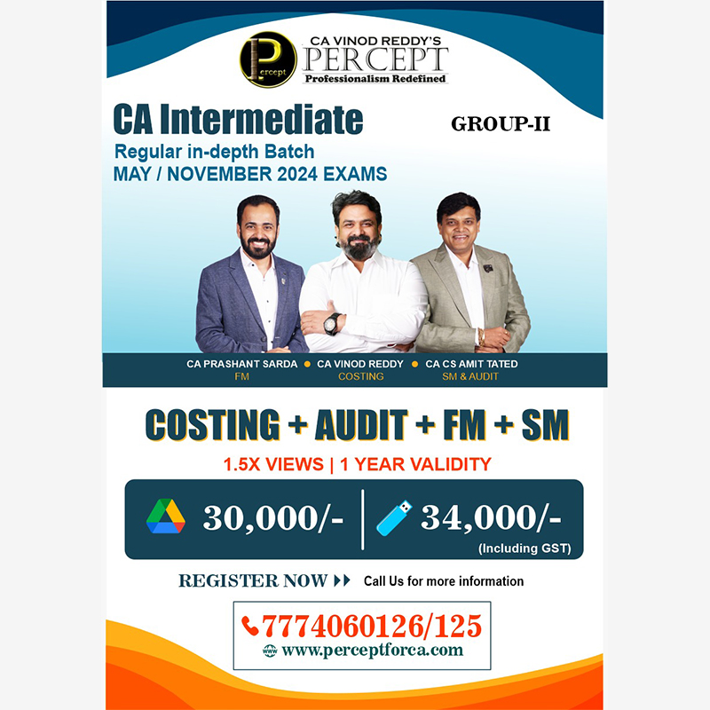 CA Inter Group 2 Combo - Nov 24 / May 25