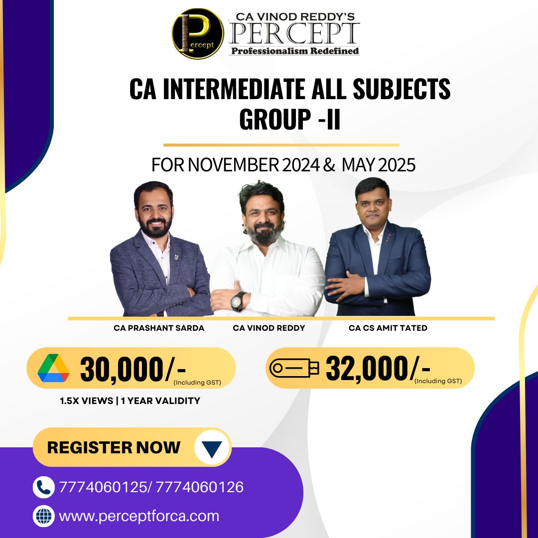 CA Inter Group 2 Combo - Nov 24 / May 25 CA Inter Group 2 Combo - Nov 24 / May 25