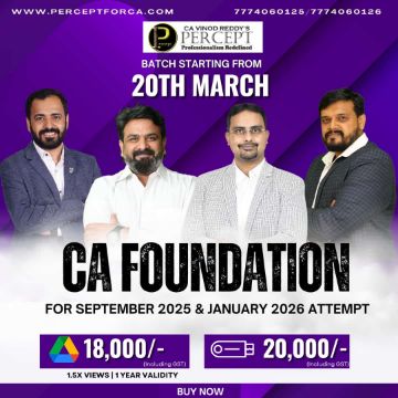 CA FOUNDATION (NEW)
