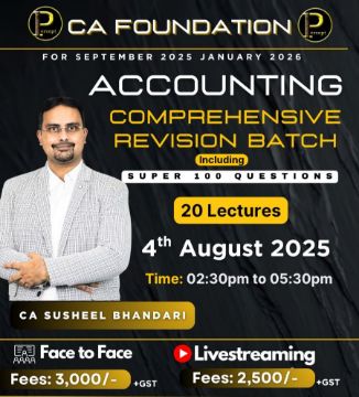 CA Found Revision Batch